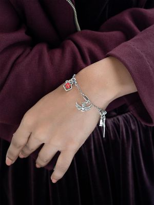 Buy Shaya by CaratLane Harry Potter Charm Bracelet in 925 Silver Online