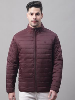 Buy Cantabil Solid Wine Reversible Jacket For Men Online