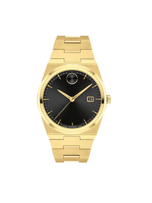Buy Movado Bold Swiss Quartz Black Round Dial Men Watch (3601223) (M ...