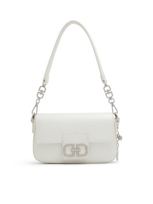Buy Aldo Shadia Womens White Shoulder Bag (S) Online