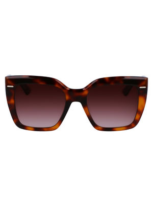 Buy Calvin Klein Demi Lens Rectangle Sunglass Demi Frame with UV ...