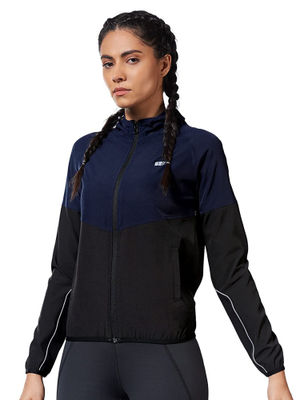 Buy The Souled Store Activewear Colourblock Strike Running Jacket for ...