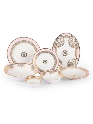 Buy HITKARI POTTERIES Mimosa Dinner (Set of 33) Online