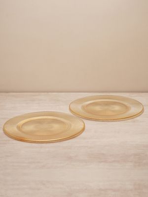 Pure Home + Living Dinnerware : Buy Pure Home + Living Gold Radial ...