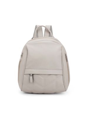 Buy Globus Women Off White Solid Side Pockets & Yoke Style Strap Medium ...