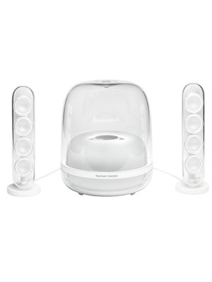 Buy JBL SoundSticks 4, 140 Watt, 2.1 Channel Wireless Bluetooth ...