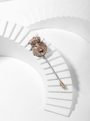 Buy Cosa Nostraa The Crowned King Lapel Pin Online