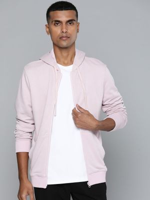 Buy Alcis Men Lilac Solid Bomber Jacket Online