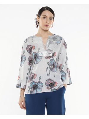 Buy RAREISM Baizen Multi-Color-Color Print Regular Top (XXS) Online