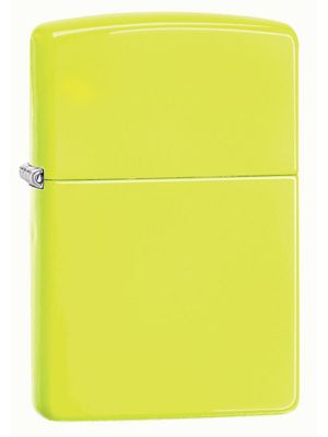 Buy Zippo Classic Neon Yellow Windproof Pocket Lighter Online
