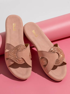 Buy Inc.5 Women Peach Casual Flats Online