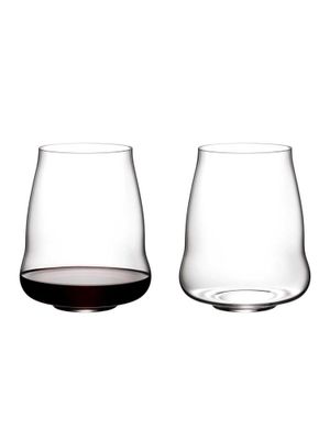 Buy Riedel Stemless Wings Pinot Noir 675 Ml Set Of 2 Online