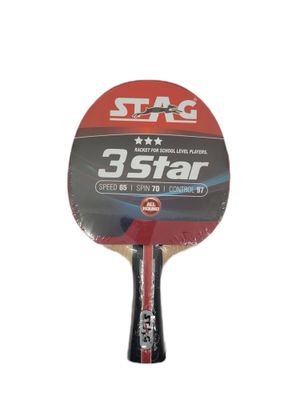 Buy STAG 3 Star TT Racket Flared Online