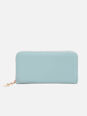 Buy VERO MODA Blue Solid Wallet Online