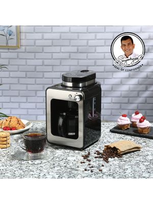 Buy Wonderchef Regalia Bean-to-Cup Brew Coffee Maker with Grinder 600 ...