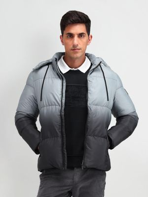 Buy Arrow Sports Ombre Regular Fit Padded Jacket (L) Online