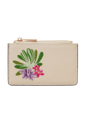 Buy Accessorize London Women Floral Embroidered Card Holder Online