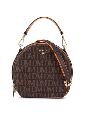 Buy Da Milano Brown Leather Satchel Bag Online