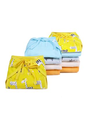 Buy Snugkins 100% Cotton Nappy Small Size (0-5Kg) SnugBuns (Pack of 10 ...