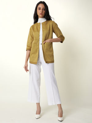 Buy RAREISM Square Yellow Jacket Online