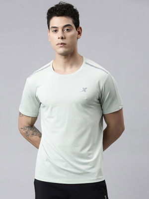 Buy Xtep Green Dry Fit Technology Running T-Shirt Online