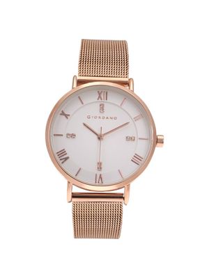 Giordano Watches : Buy Giordano Women's White Round Analog Watch Online ...