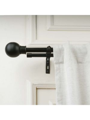 Buy The Decor Mart Window Casa 28"-48" Adjustable Double Curtain Rod ...