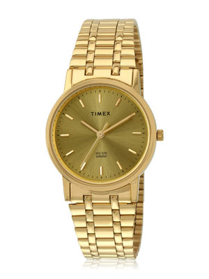 Buy Timex Classics Beige Round Analog Casual Watch -A304 Online