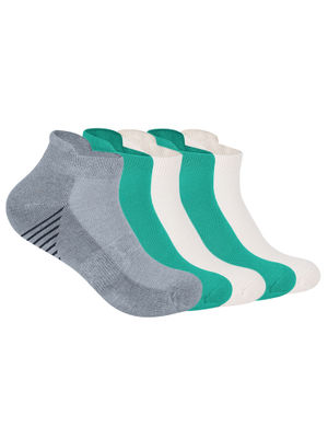 Buy Mint & Oak Active Flex Set of 5 Socks for Men Online