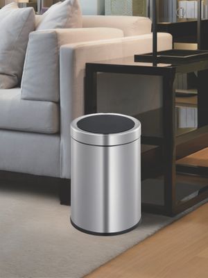 Buy OBSESSIONS Stainless Steel Smart Sensor Dustbin with Lid - 12 Litre ...