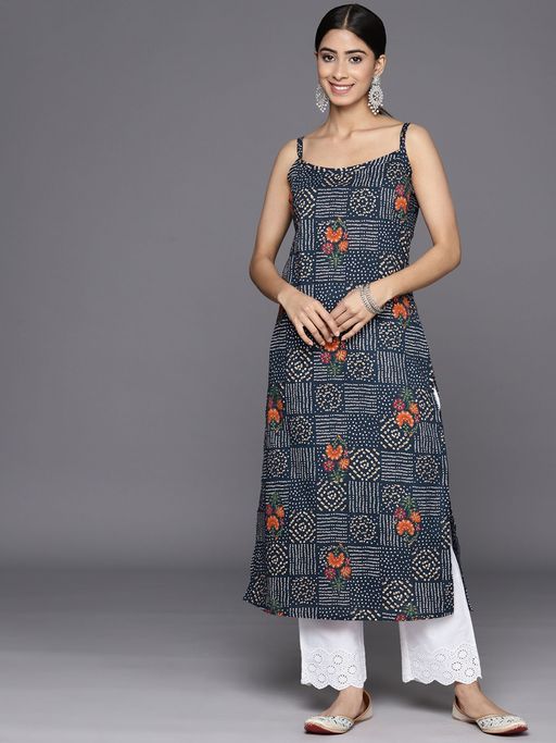 Buy Stylish Shoulder Strap Kurtis Collection At Best Prices Online