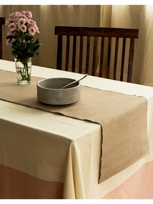 Fabindia Table & Kitchen Linen : Buy Fabindia Grey Prithi Cotton Runner ...
