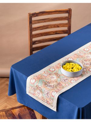 Fabindia Table & Kitchen Linen : Buy Fabindia Peach Coromandel Cotton ...