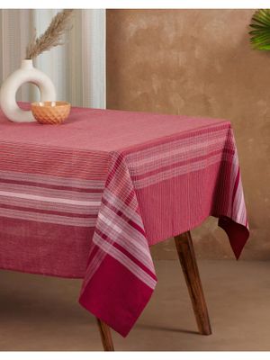 Fabindia Table & Kitchen Linen : Buy Fabindia Maroon Alara Cotton Table ...