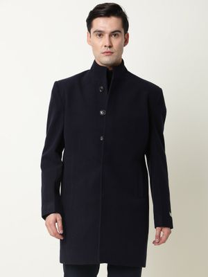 Buy Rare Rabbit Ruco Navy Jacket Online