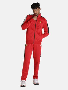 FERRARI Trendy Tracksuit Leisure Tracksuit Black Track