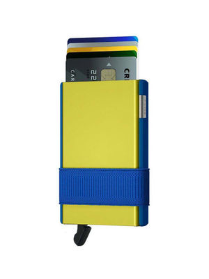 Buy Secrid Yellow Card Slide with Blue Elastic Money Band Electro Lime ...