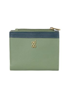 Buy Baggit Criate Green Small Wallet online
