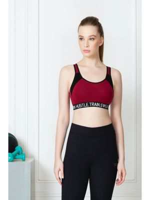 Buy Van Heusen Women Proactive Antibacterial & Wireless Sports Bra ...