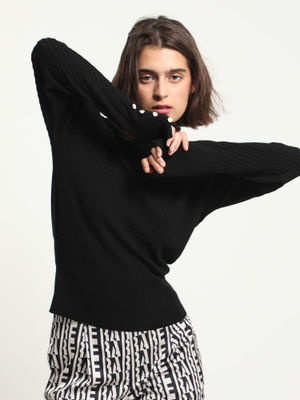 Buy Rareism Fischer Black Sweater Online