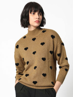 Buy Rareism Kuhret Olive Sweater Online