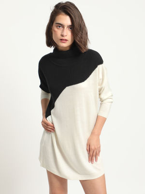 Buy Rareism Spaton 2 White Sweater Online