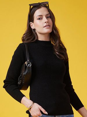 Buy CLAPTON Solid Round Neck Skivvy Full Sleeve (M) Online