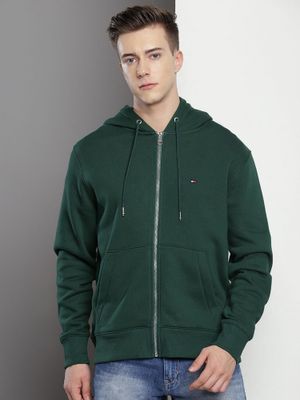 Buy Tommy Hilfiger Mens Green Color Jacket (2XL) Online
