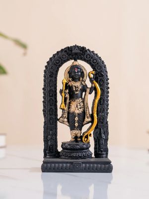 Buy DecorTwist Black Ayodhya Ram Lala Idol Murti Decorative Showpiece ...