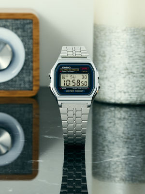 Buy Casio Unisex Vintage Series Black Dial Digital Watch - A159WA-N1DF ...
