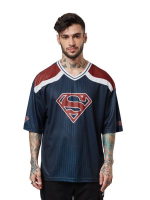 Buy The Souled Store Superman Logo Oversized Jerseys For Mens Online