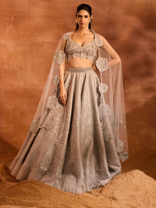 Buy Stylish Silver Lehengas Collection At Best Prices Online