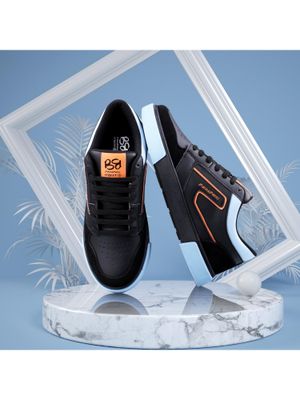 Buy Bacca Bucci Black Slayer Korean Style Low Top Streetwear Sneakers ...