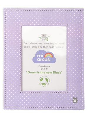 Buy Mi Arcus 5x7 Inch Purple Stand Photo Frame with Print Paper Finish ...